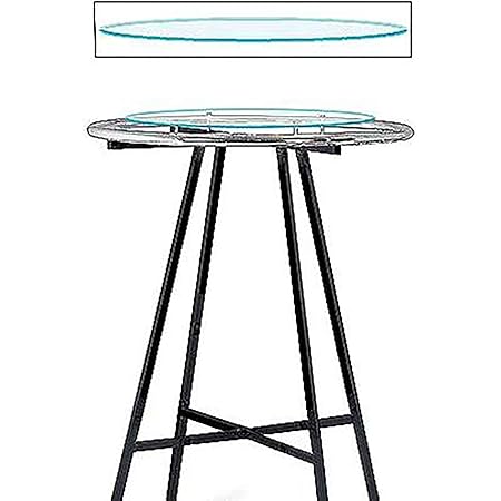 Amazon.com: SSWBasics Caramel Oak Wood Topper for Round Clothing Racks ...