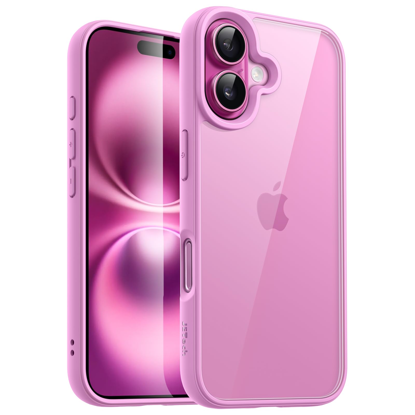 JETech Funda para iPhone 16 6.1 Pulgadas, Carcasa Antigolpes, Marco de ...