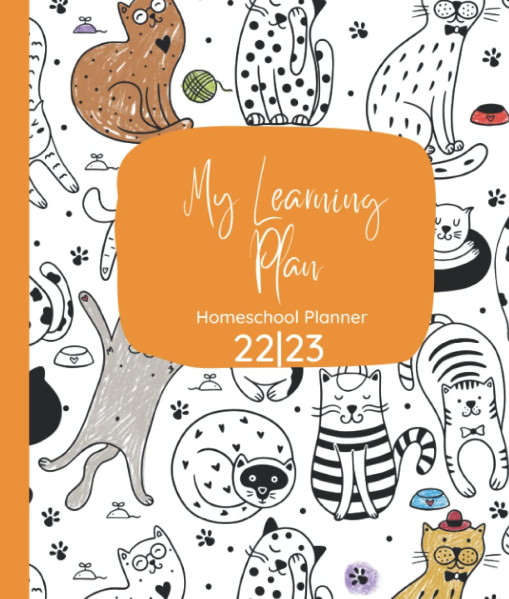 Homeschool Planner for Kids - 2022-2023: Checklist learning planner ...