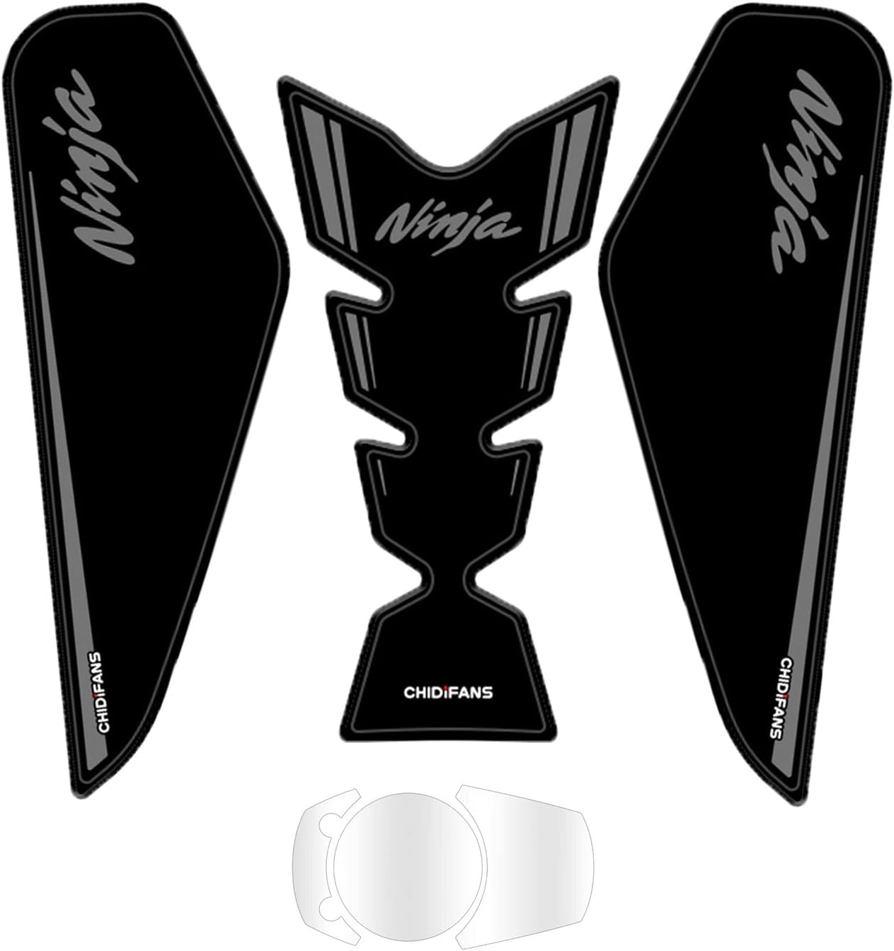 Amazon.com: TZMAPU Compatible Kawasaki Ninja 400 Tank Pad,Motorcycle ...