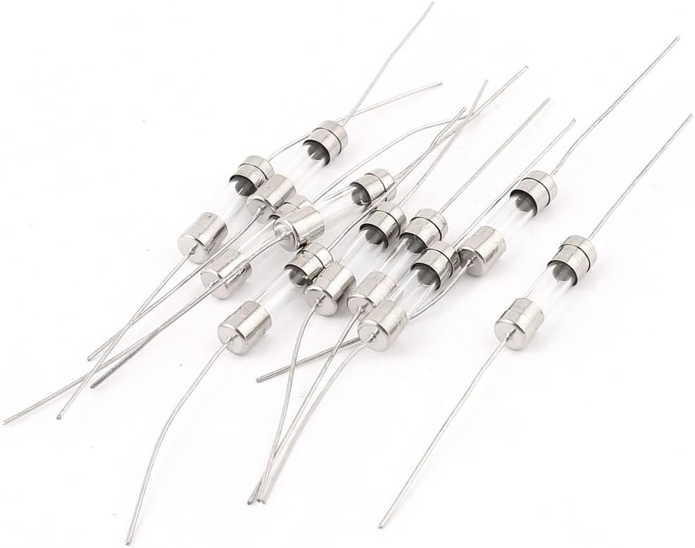 Amazon.com: IIVVERR Electrical Double Cap axia-l Leaded Glass Tube ...