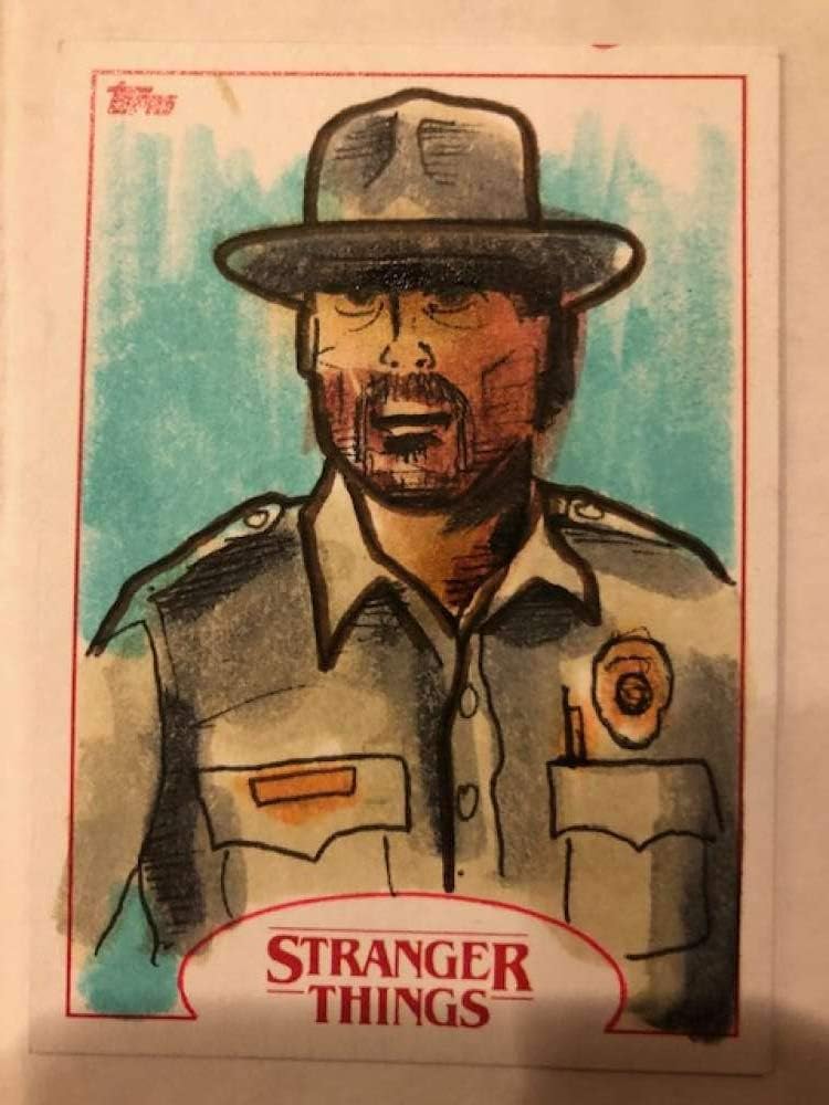 2019 Topps Stranger Things Welcome to the Upside Down Sketch Cards #NNO ...