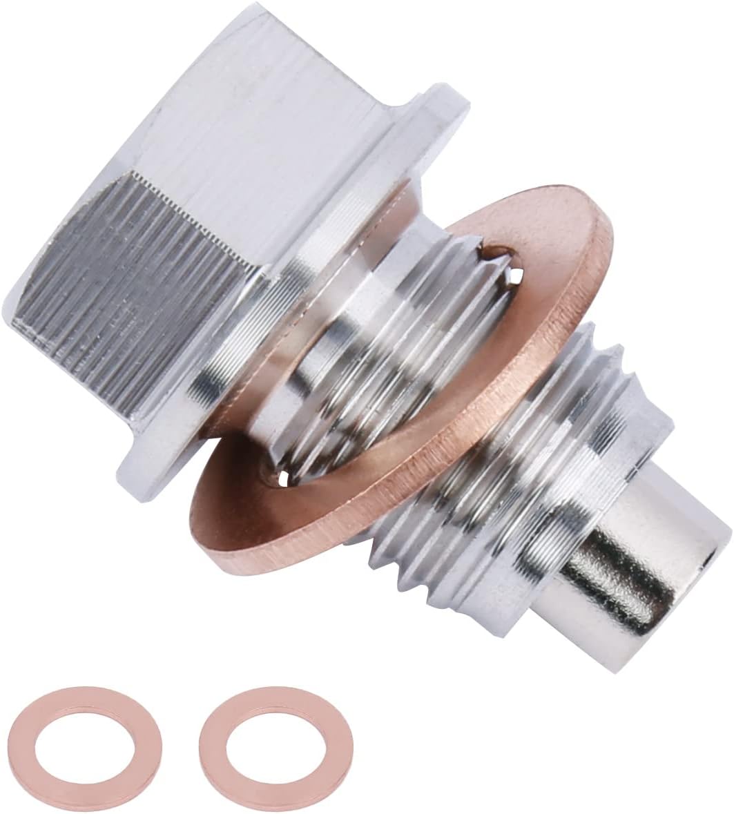 Amazon.com: Mag Plug Premium Stainless Steel Magnetic Oil-Pan Drain ...
