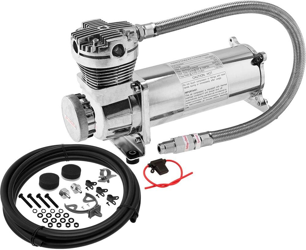 Vixen Air 200 PSI Heavy Duty Air Ride Compressor Kit Sri Lanka | Ubuy