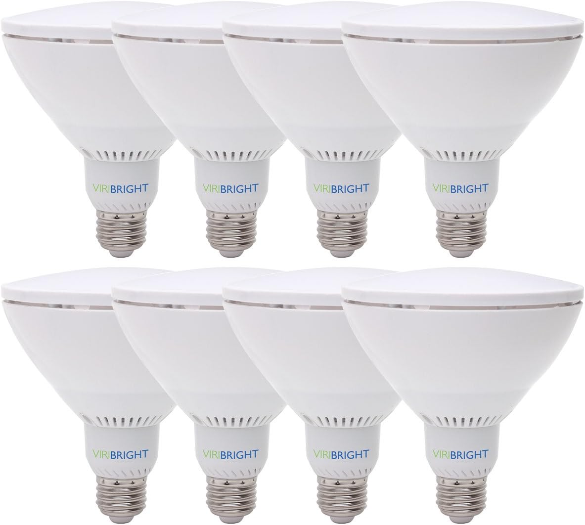 75 Watt Replacement PAR38, LED Light Bulb, 8 pack, Warm White, Dimmable ...