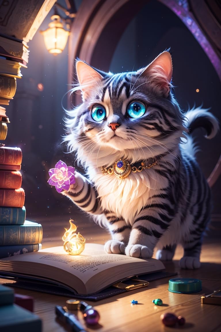 The Adventures of Luna the Magical Cat eBook : kosti, joyal: Amazon.in ...
