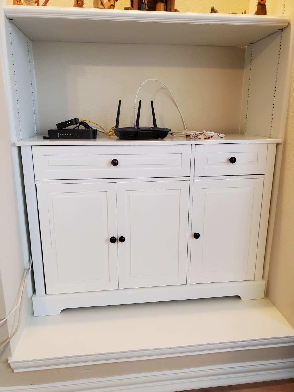 $47/mo - Finance HOMCOM Modern Sideboard Buffet Cabinet with Storage ...