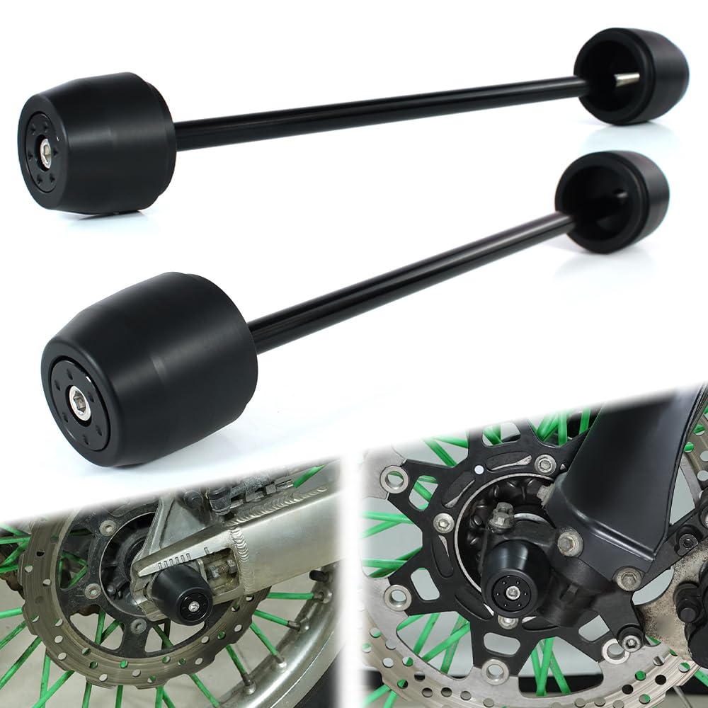 Snapklik.com : Xitomer Front + Rear Axle Sliders Fit For KLX300 2021 ...