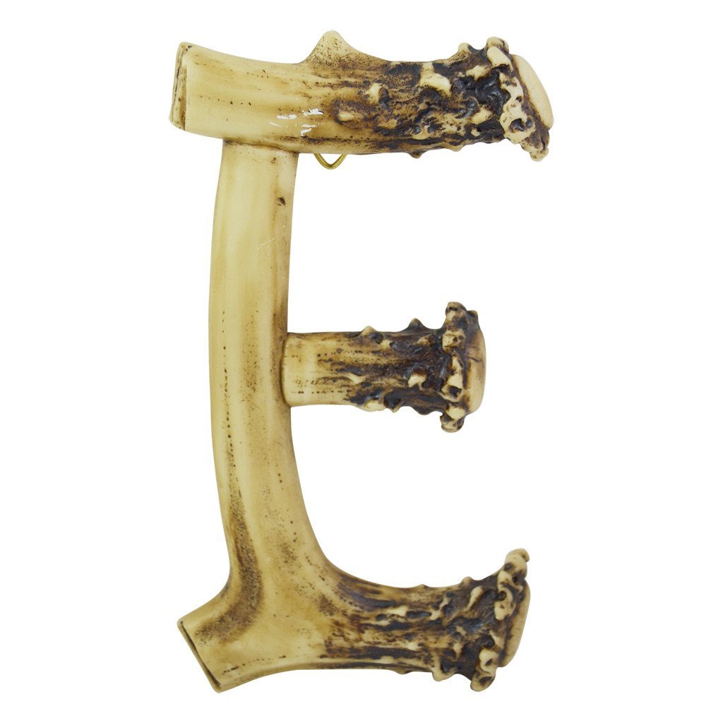 Amazon.com : Pine Ridge Personalized Name Art 6" Antler Letter "E" Home ...