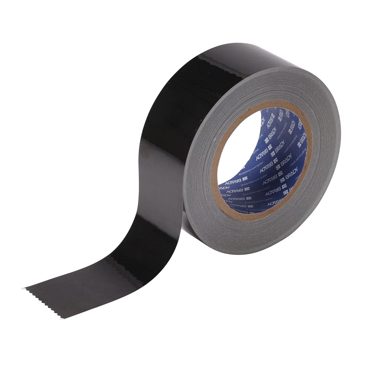 Brady ToughStripe Floor Marking Tape - Black, Non-Abrasive Floor Tape ...