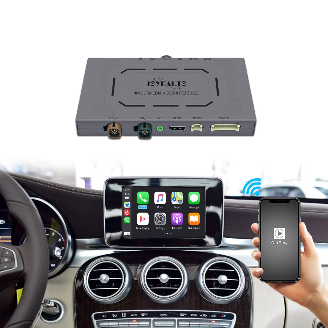 Buy JOYEAUTO Wireless CarPlay Decoder Retrofit Kit For Mercedes Benz buy-joyeauto-wireless-carplay-decoder-retrofit-kit-for-mercedes-benz