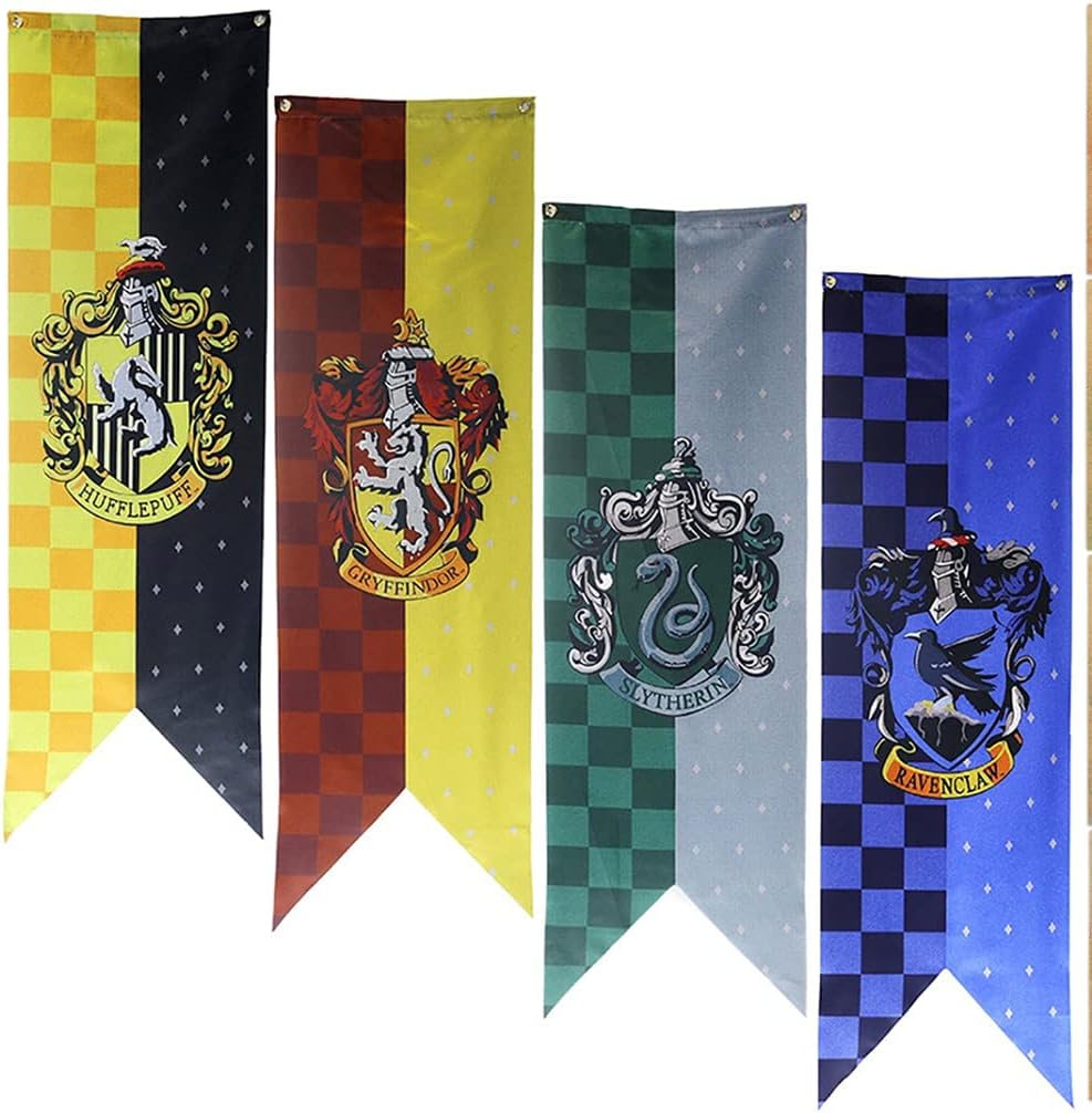Amazon.com: Flag Decor Harry Party Potter birthday decorations Harry ...