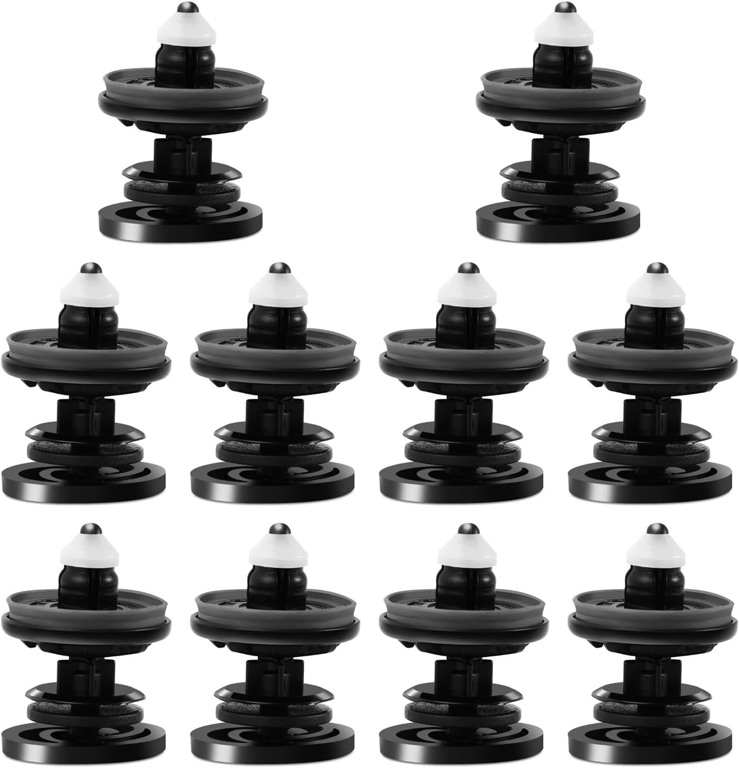 10 Pièces clips voiture,clips de fixation voiture,clips de fixation ...