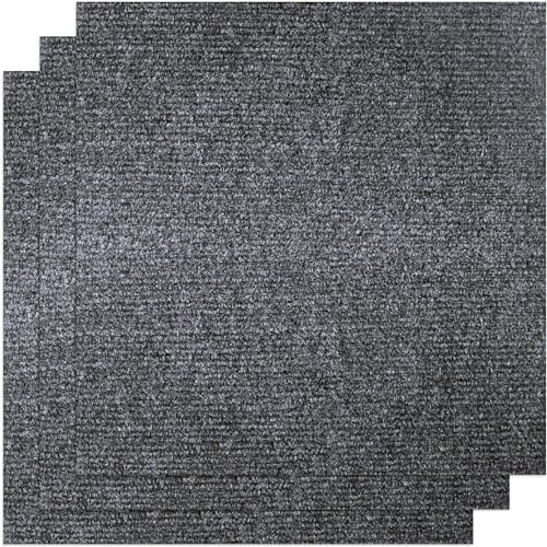 KAHEIGN 30Pcs Self Adhesive Carpet Tiles, 30CM x 30CM Easy to Peel and ...