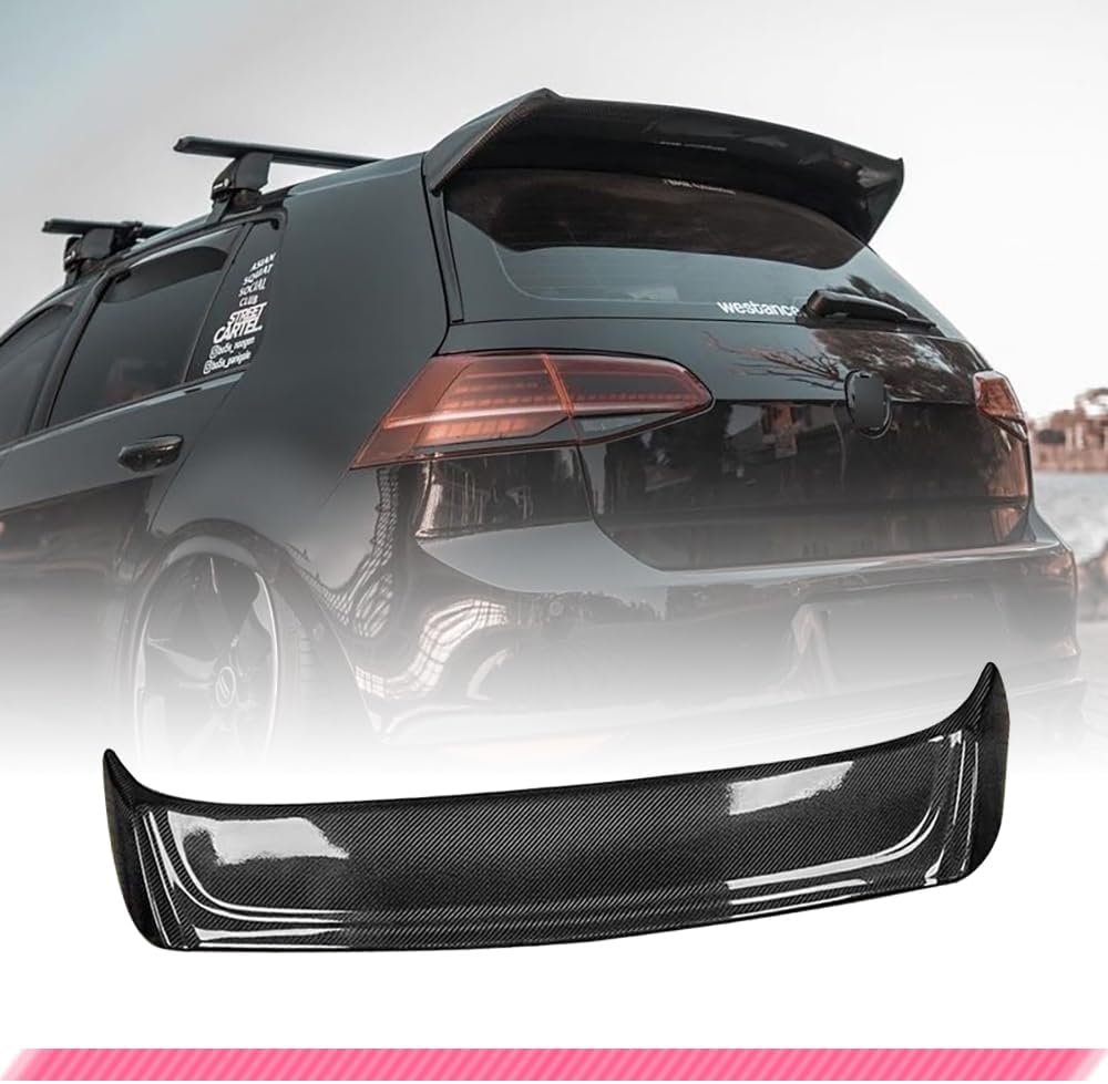 Amazon.com: Car Spoiler Roof Tail Wing Spoiler Diffuser for Golf MK6GTI ...
