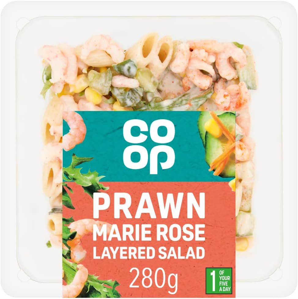 Co-op Prawn Layered Salad 290g : Amazon.co.uk: Grocery