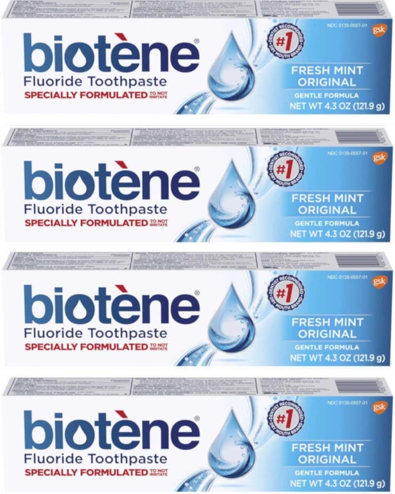 Amazon.com: Biotene Fresh Mint Original Gentle Formula Fluoride ...