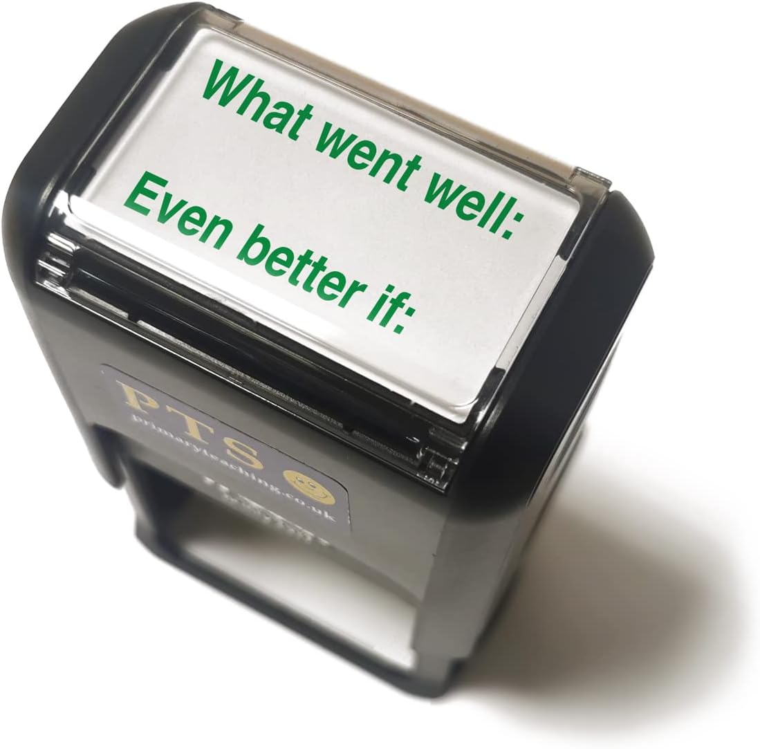WWW/EBI/Next Steps: Feedback Teacher Stamp - (What Went Well/Even ...