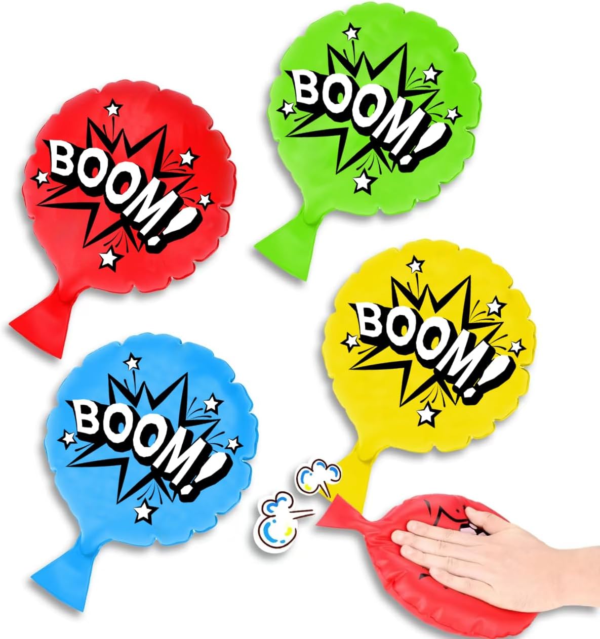 XYYIAILE 4 Pack 8" Whoopie Cushion for Kids, Large Whoopee Cushion ...