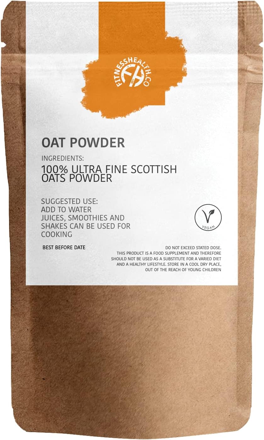 Amazon.com: Fitness Health Oats Powder - 100% Ultra Fine Scottish Oats ...