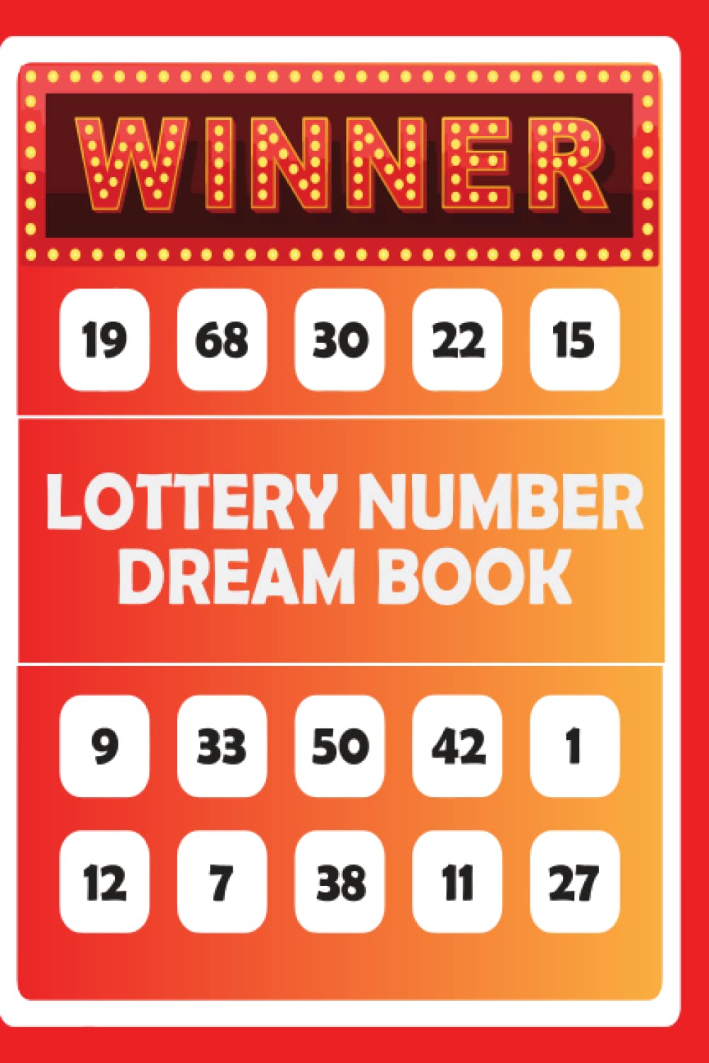 Amazon.com: Lottery Number Dream Book: Lottery Record Tracker for ...