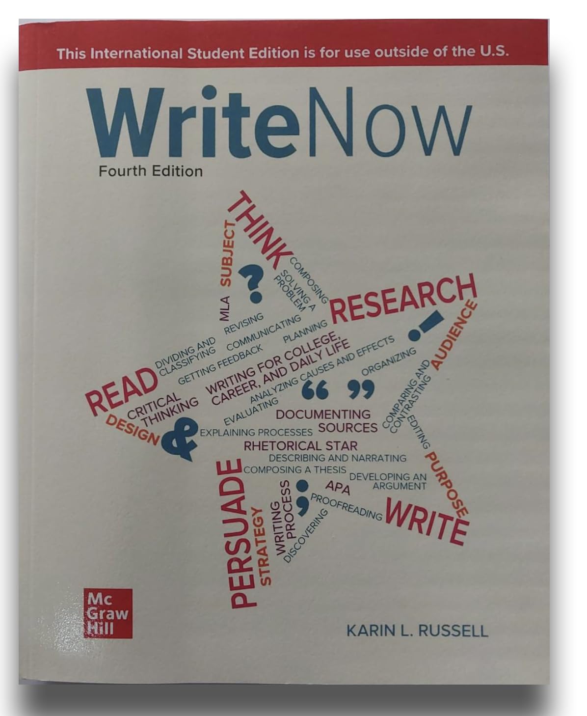 Write Now 4Th Edition, Karin L. Russell (ISE): Karin L. Russell ...