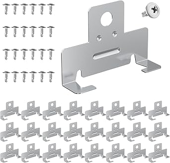 ANWIO 25 Pcs Recessed Light Clips, Recessed Downlight Housing C Clips ...