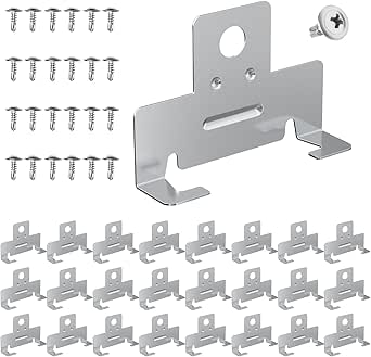 ANWIO 25 Pcs Recessed Light Clips, Recessed Downlight Housing C Clips ...