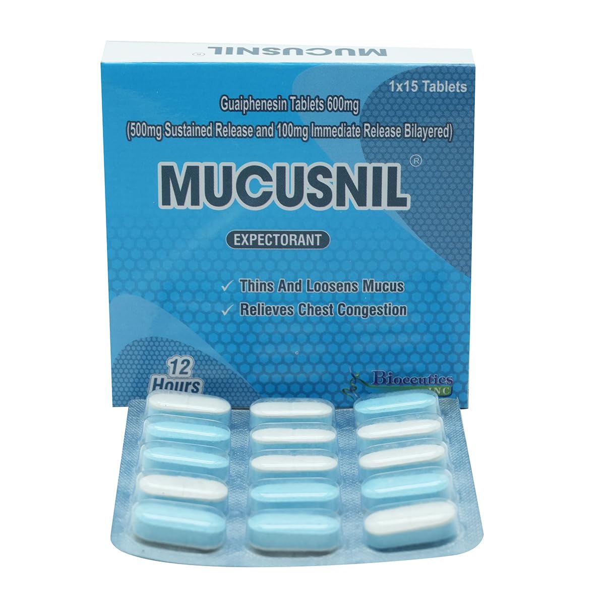 Mucusnil Expectorant - Strip of 15 Tablets : Amazon.in: Health ...