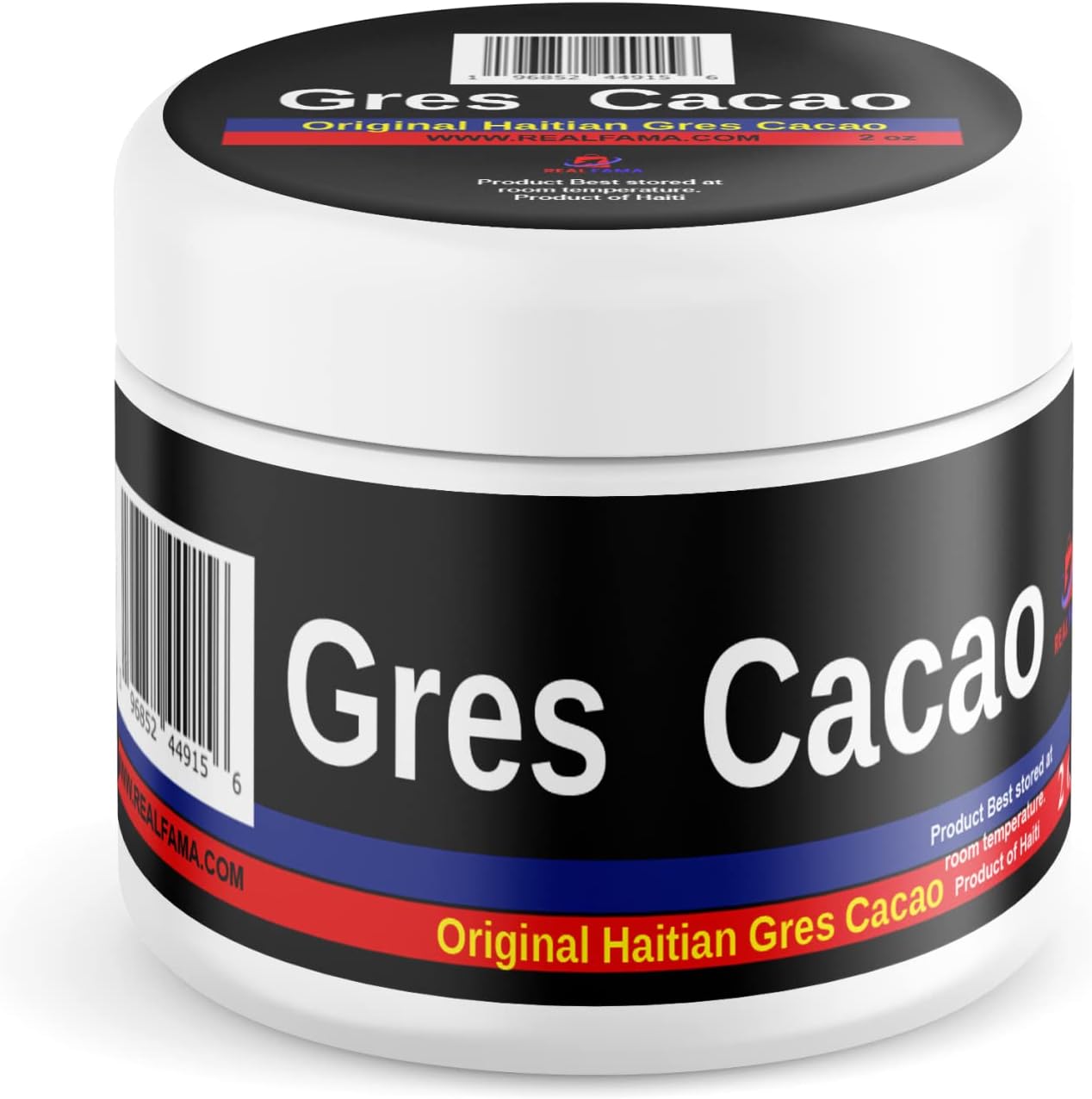 REAL FAMA Gres Cacao Oil 2oz Full Size – Organic Haitian Cacao Oil ...
