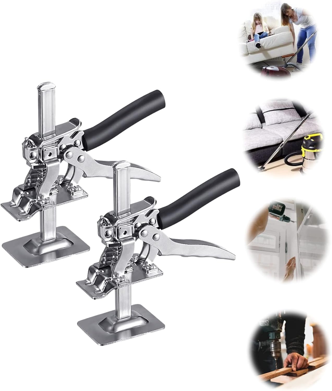Amazon.com: IKAAR 2 Pcs Lever Arm Lifter,Drywall Lift, Hand Jack Lift ...