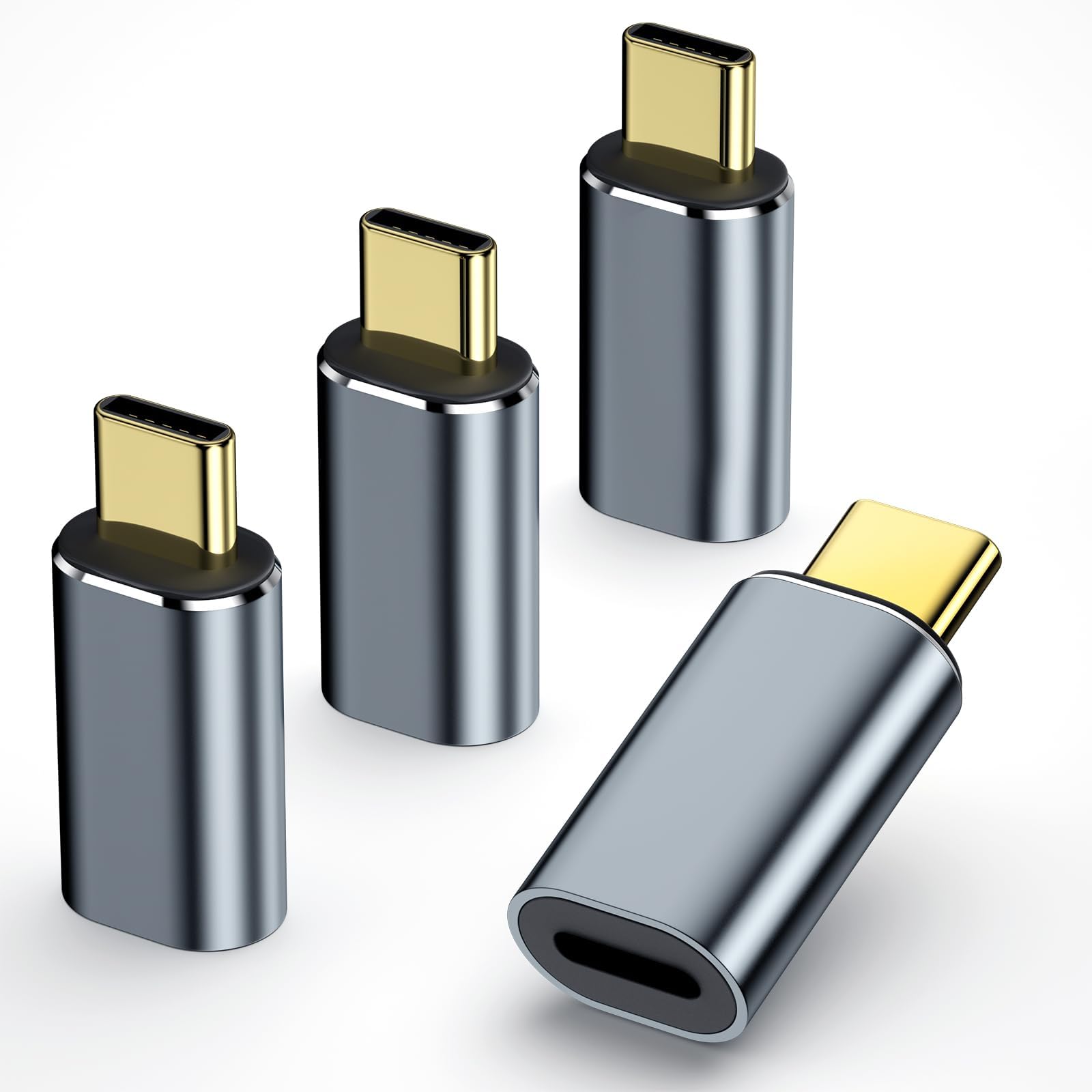 Amazon.com: Temdan 4 Pack Lightning to USB C Adapter for iPhone 15/15 Pro/15 Pro Max/15 Plus,i ...