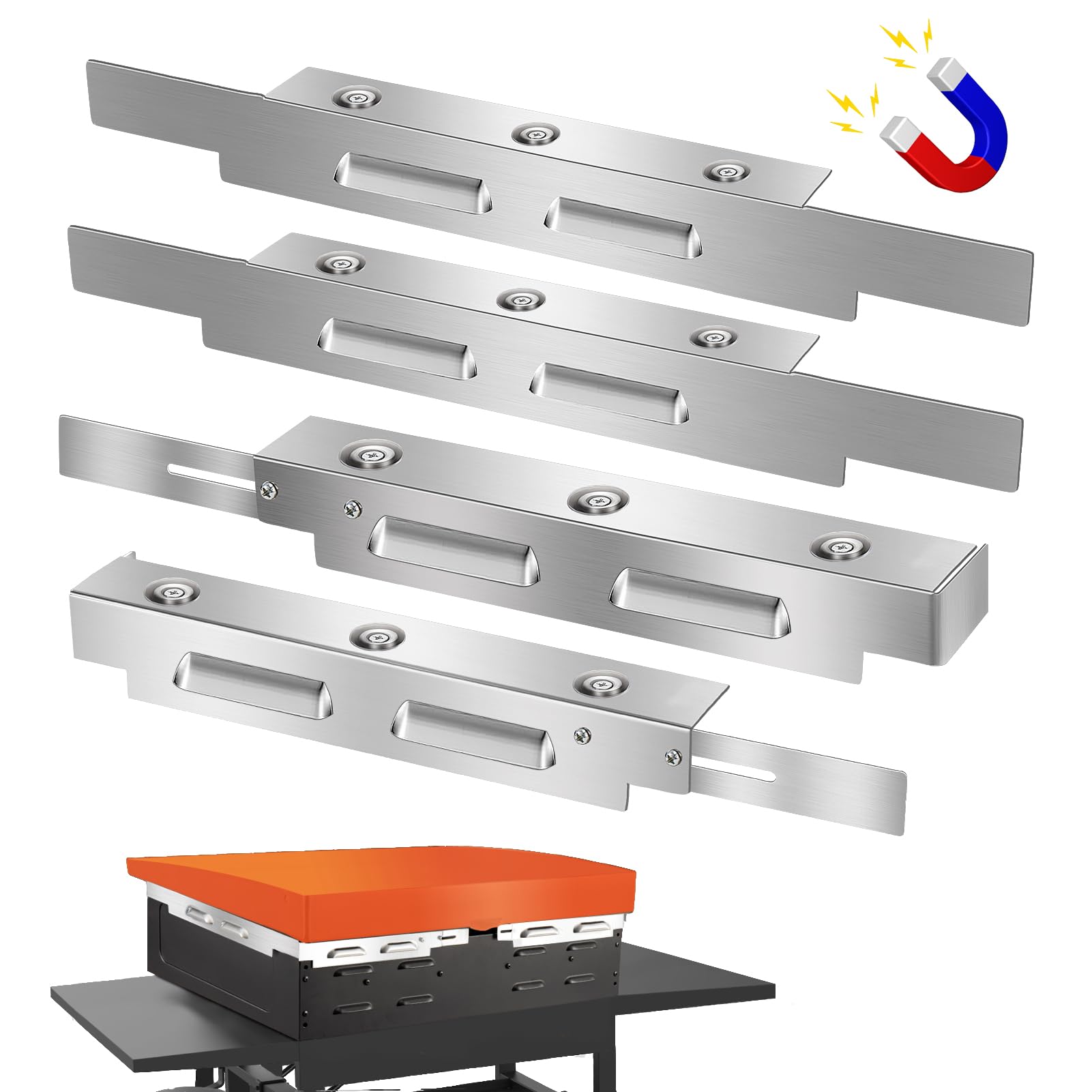 Wind Guards for Blackstone 22 inch Griddle,Upgraded Magnetic Wind ...