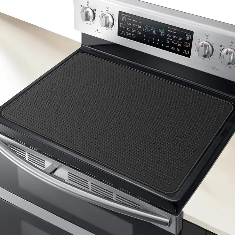 Stove Top Cover for Electric Stove,Silicone Stove Mat for Glass Top ...