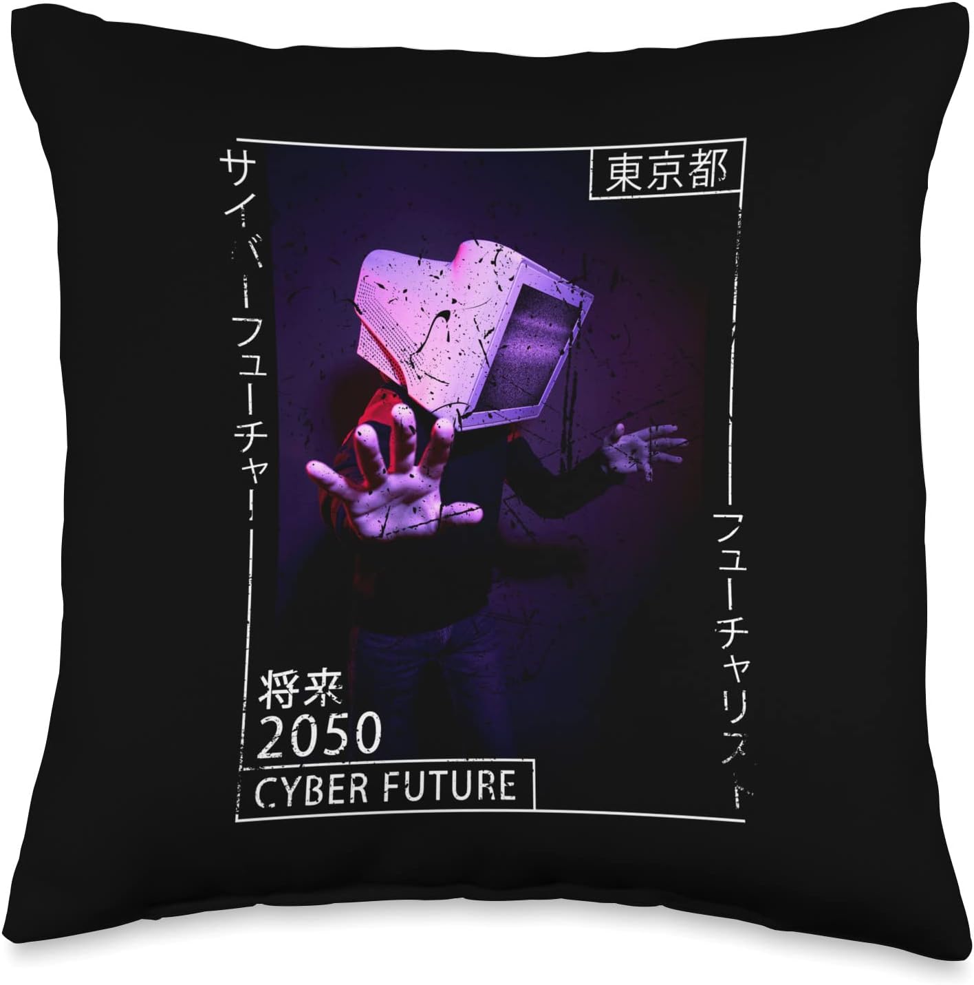 Amazon.com: Japanese Aesthetic Cyberpunk Cyborg - Japanese 90s Futurism ...