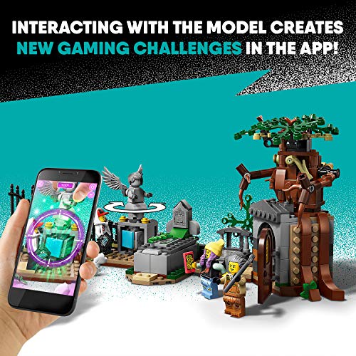 LEGO 70420 Hidden Side Graveyard Mystery Building Set, AR Games App ...