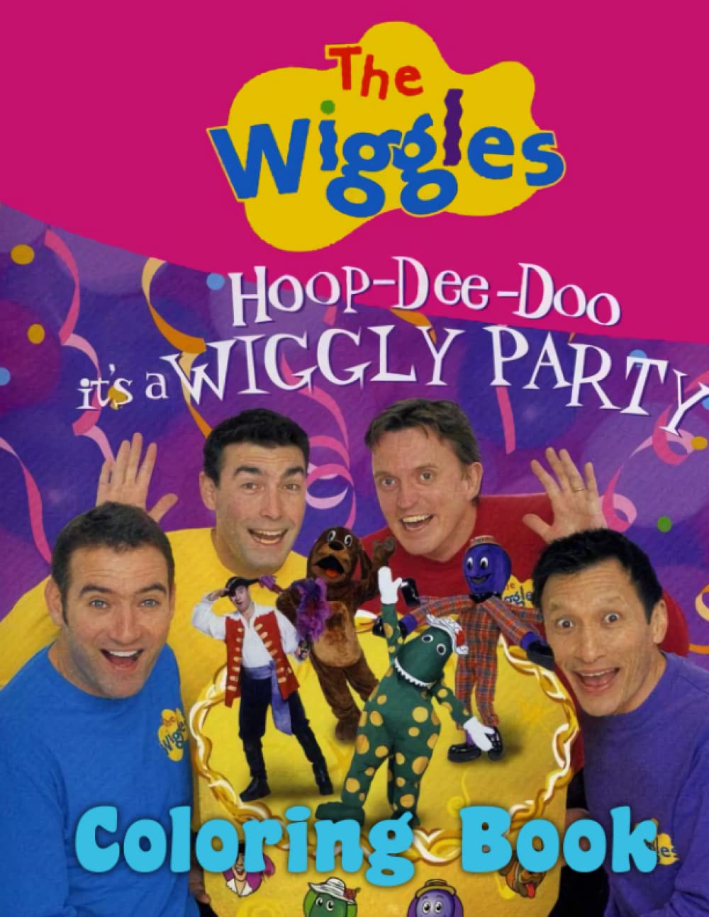 Wiggles Coloring Book: Relaxing Exploring Amazing Creativity ...