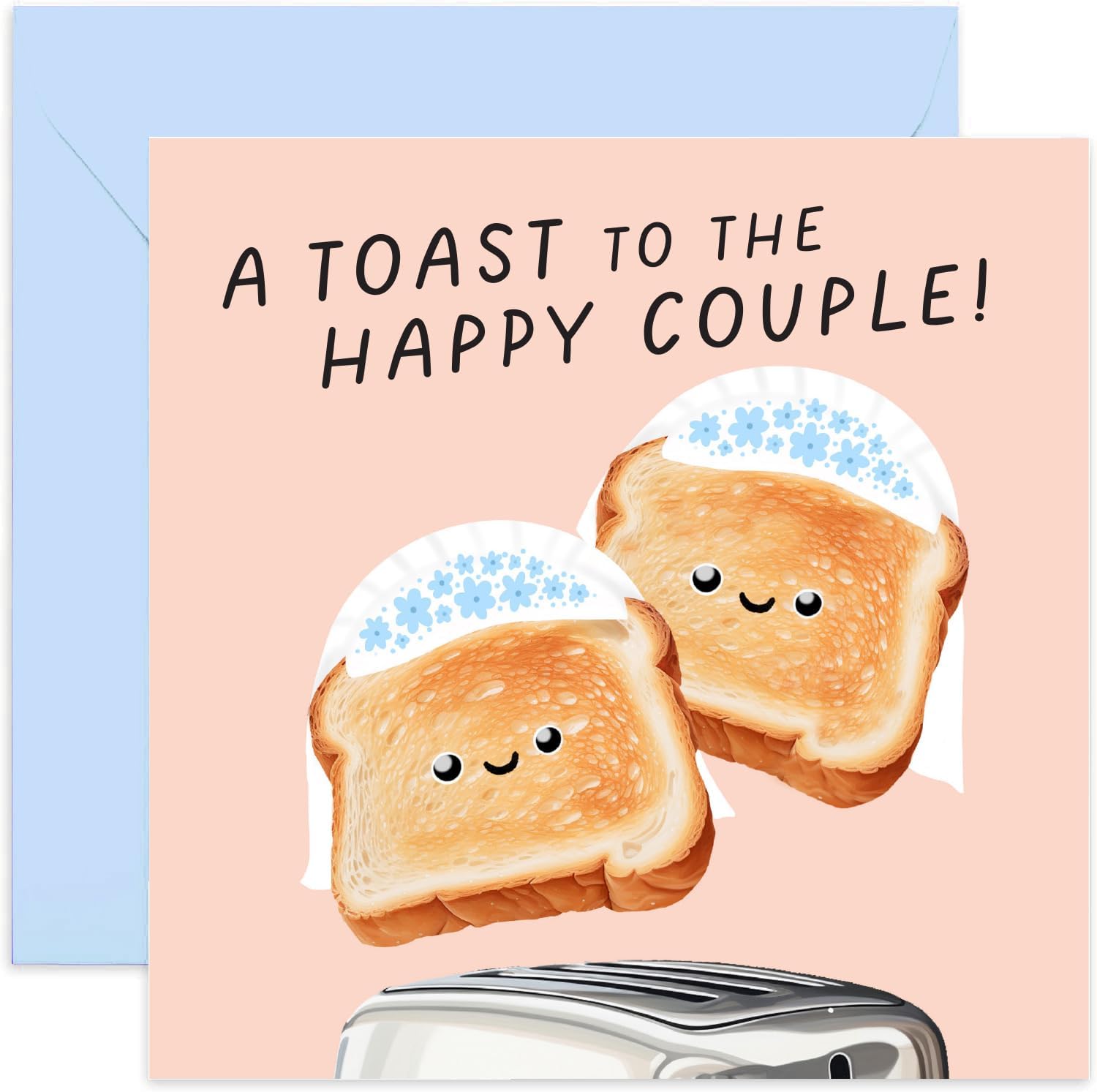 Amazon.com : Old English Co. Fun Wedding Card for Couple - 'You Make A ...