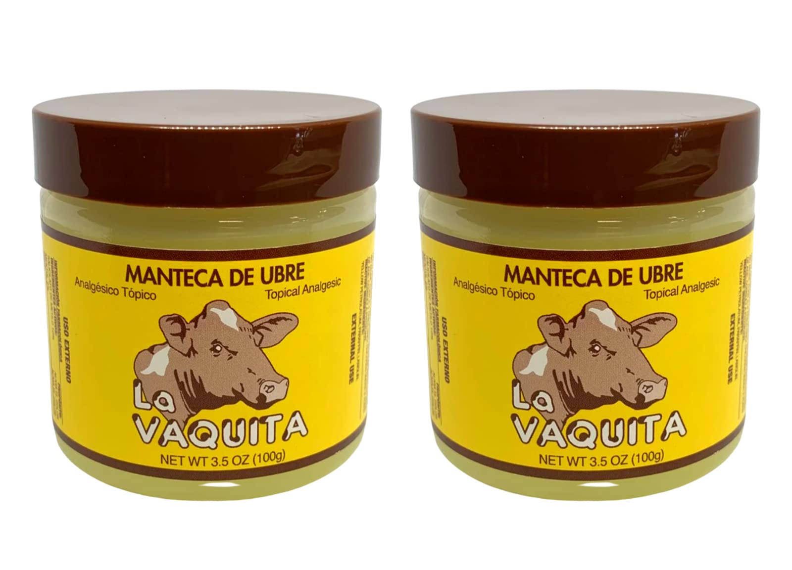 Buy La Vaquita Manteca de Ubre de Vaca Extra Fuerte Arthritis, Strain ...