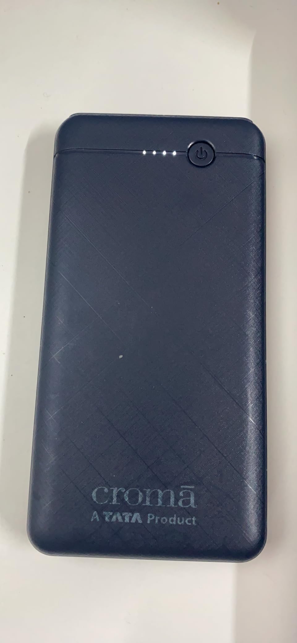 CROMA 10000 mAh Lithium Polymer Power Bank with 12 Watt Fast Charging ...