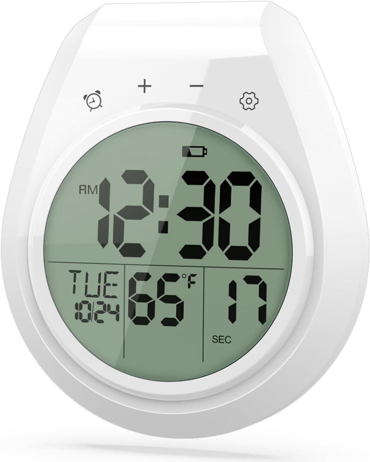 Amazon.com: Generic Shower Clock, Waterproof Bathroom Clock with ...