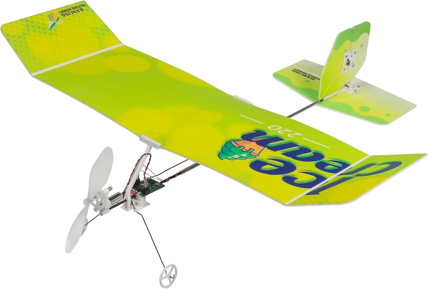 Amazon.com: VilogaRC Upgrade E23 ICE Cream Foam Airplane Model 220mm ...