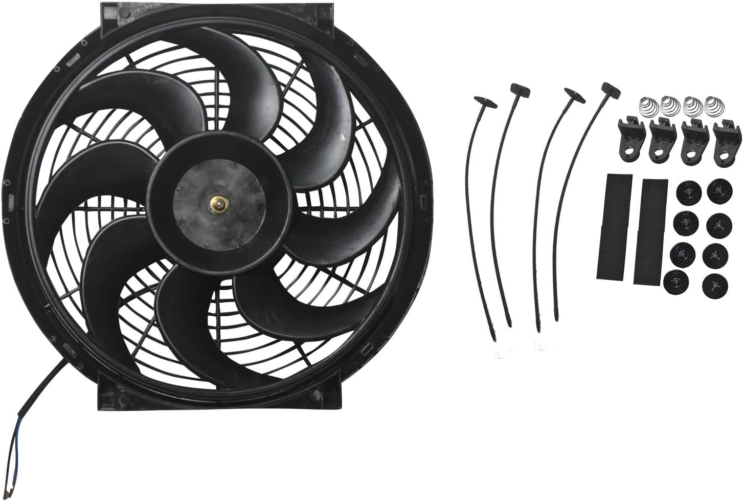 Amazon.com: QSKCBXVL 14 Slim Electric Radiator Cooling Fan - Universal ...
