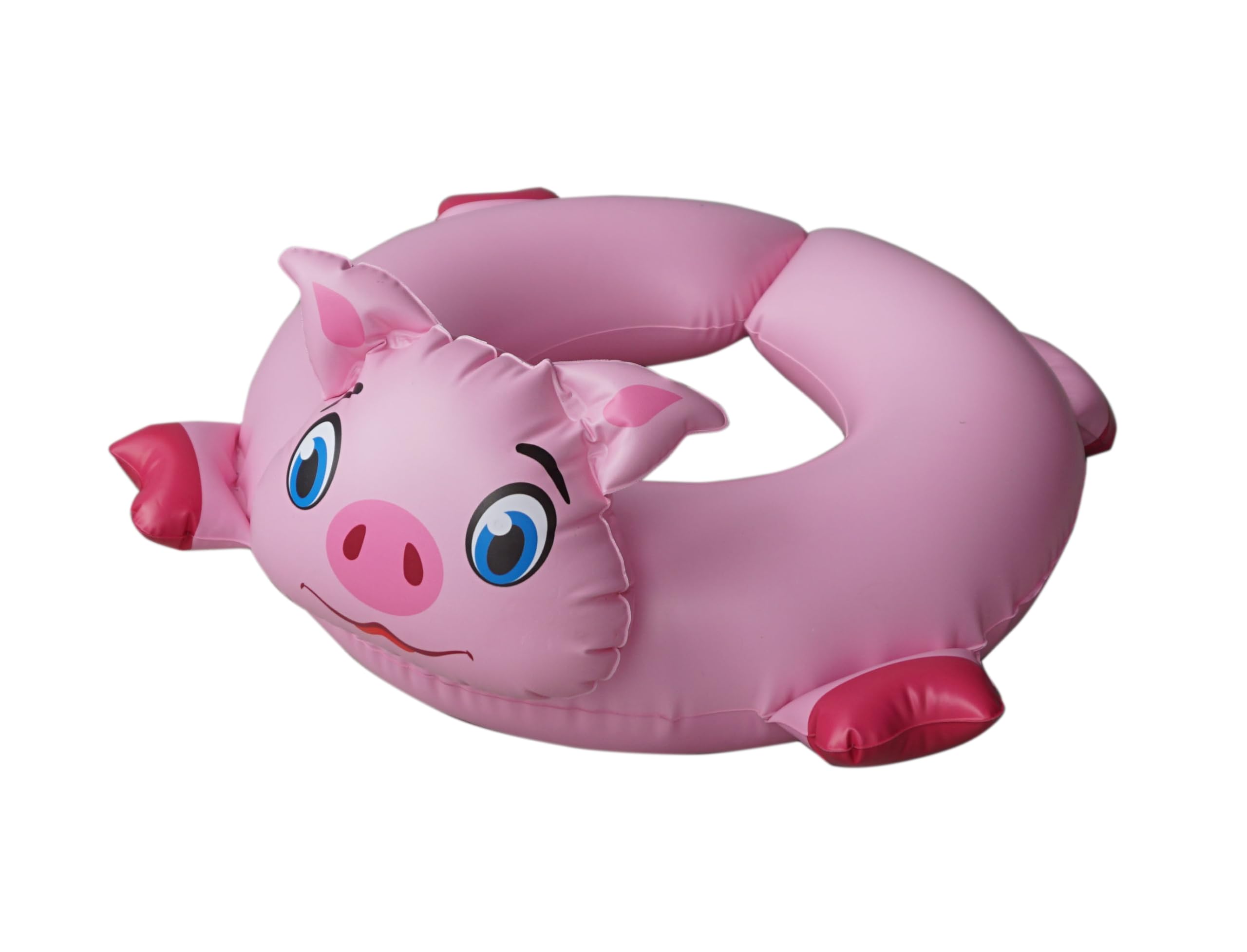Snapklik.com : HOHQB Pig Split Ring Floatie Kids Pool Floats: Swim ...
