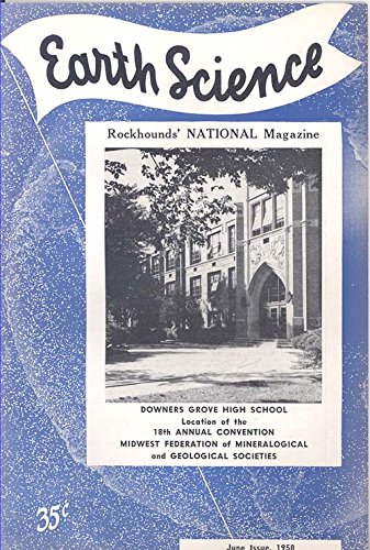 Earth Science Magazine Jone 1958 (Rockhound's National Magazine ...