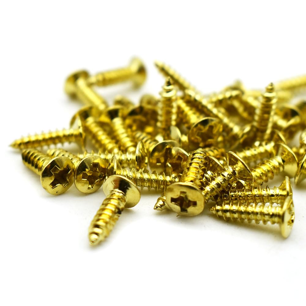 Amazon.com: 3MM Electric Guitar Bass Pickguard Screws Pick Guards ...