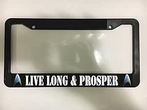 Amazon.com: Holder for License Plate License Plate Holder for Live Long ...
