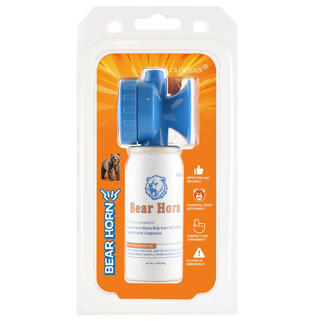 Amazon.com: Bear Horn to Scare Bears, Super Loud 120dB Heard Up to 1/2 ...