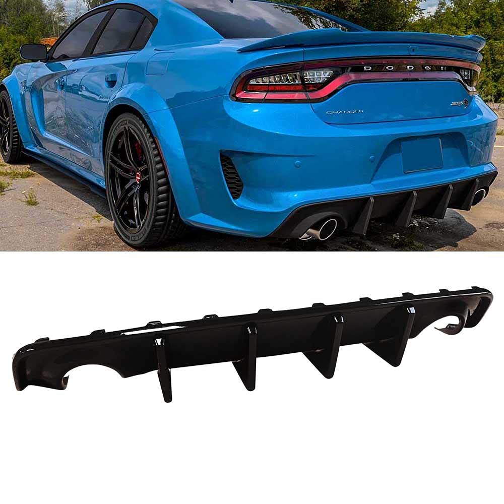 Buy NINTE Rear Diffuser Fits for 2020 2021 Dodge Charger SRT Hellcat ...