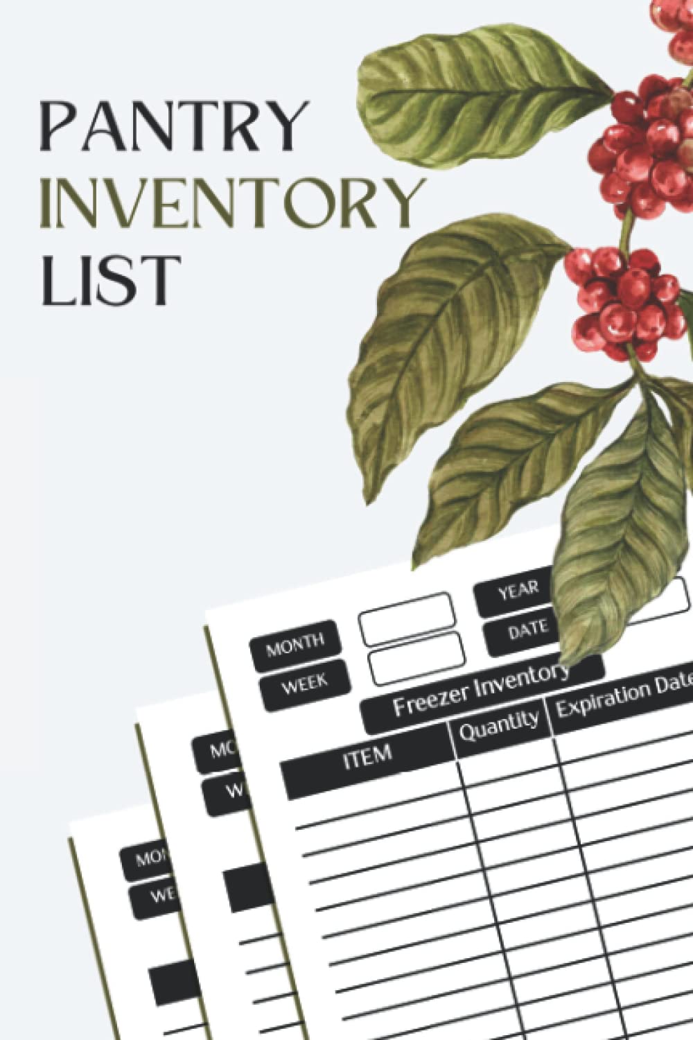 Buy Pantry Inventory List: Pantry Tracker And Organizer, Pantry ...
